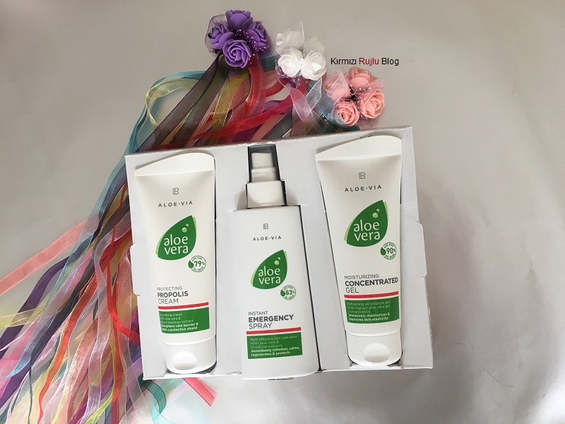 LR Aloe Via - Aloe Vera Special Care Box - Kırmızı Rujlu Blog