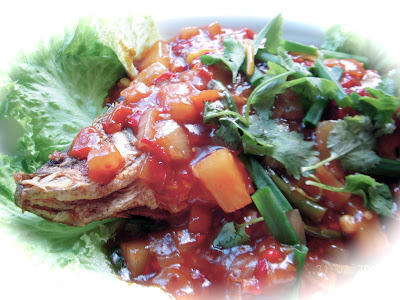 ICookUMakan: Ikan Siakap Tiga Rasa