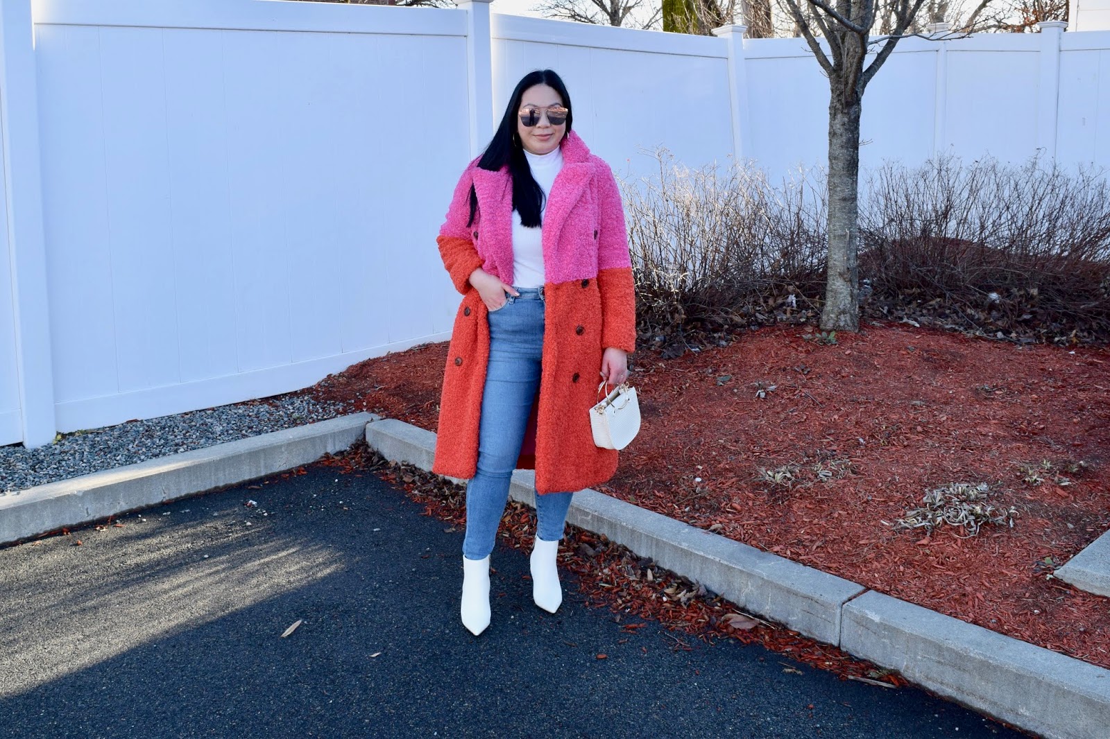HOW TO STYLE A COLOR BLOCK COAT | Styling with Nina