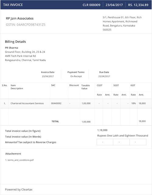 How To Create GST Tax Service Invoice In Tally How To Create GST Tax Service Invoice In Tally