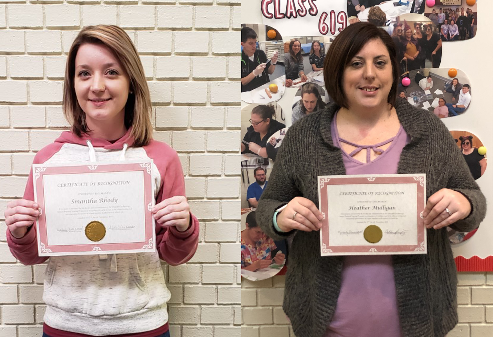 STC Announces Practical Nursing November Student of the Month Recipients