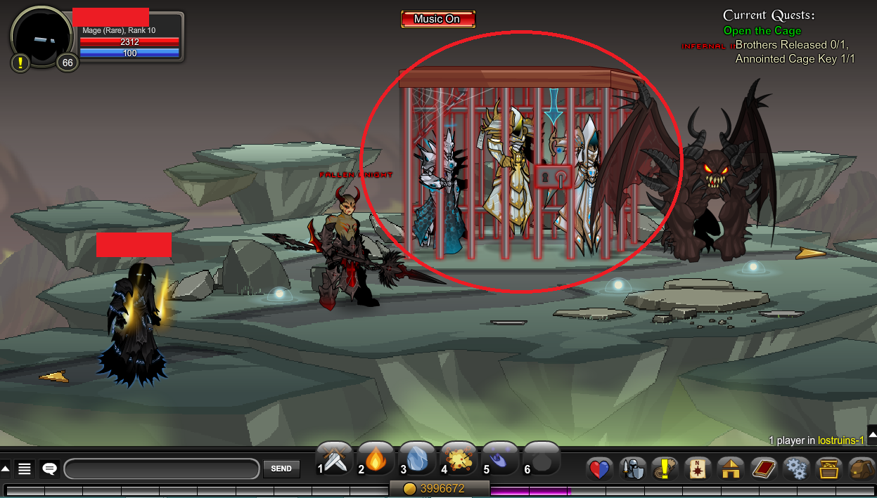 How to get Light Caster Class ~ AQW World