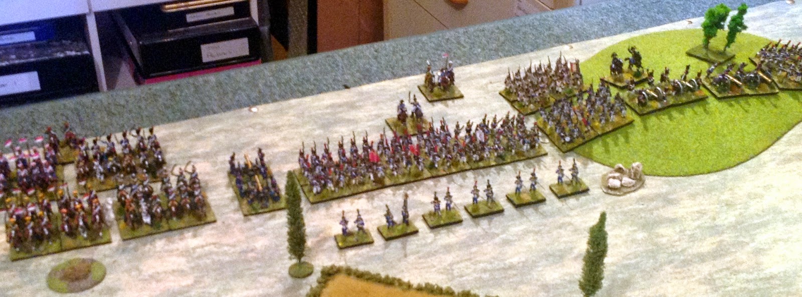 Sgt Steiner's Wargaming Blog: General De Brigade Deluxe solo game