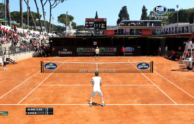 Courts Tennis elbow: Masters 1000 Roma 2012 - Court 2