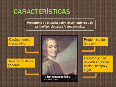 Neoclasicismo Literario: CARACTERÍSTICAS