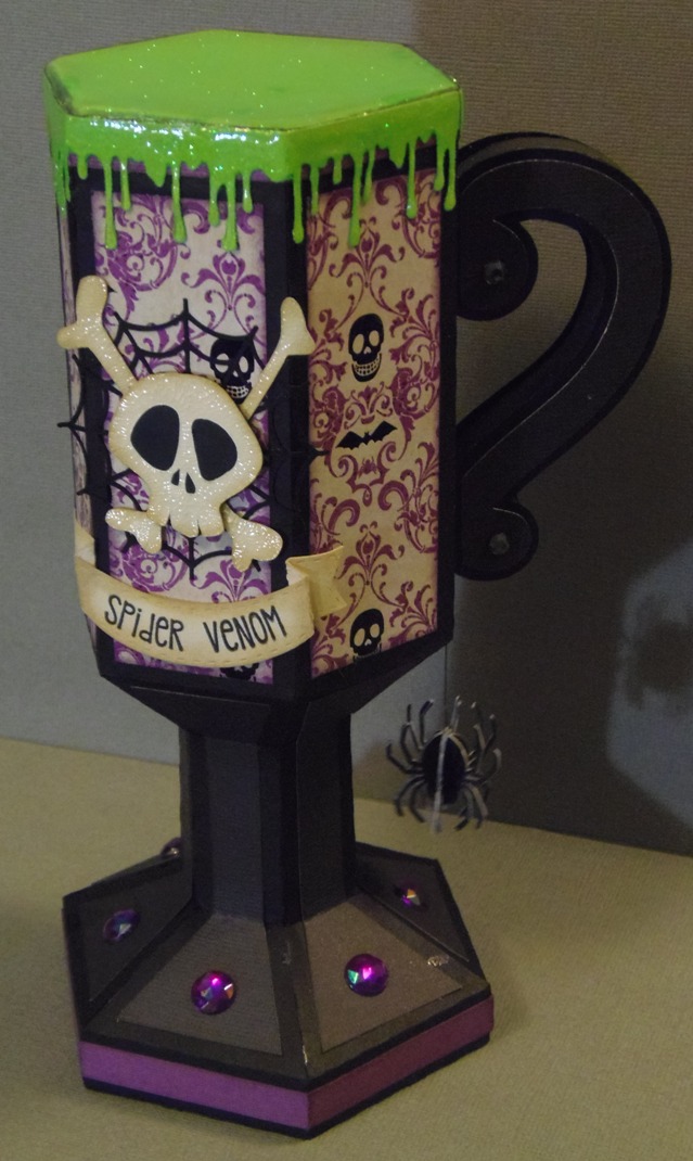 Craft with Bee: Halloween Goblet