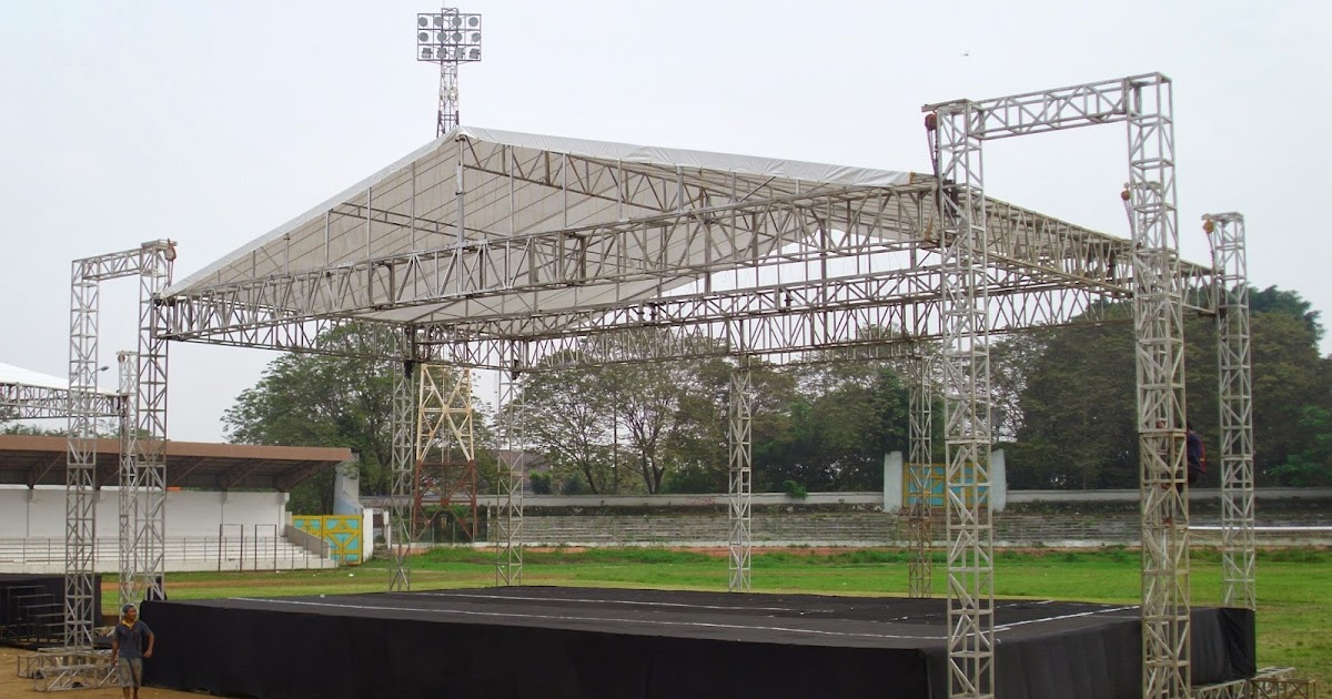 PANGGUNG RIGGING 10 X 14 | Spesialis Tenda Pesta & Tenda Terop ...