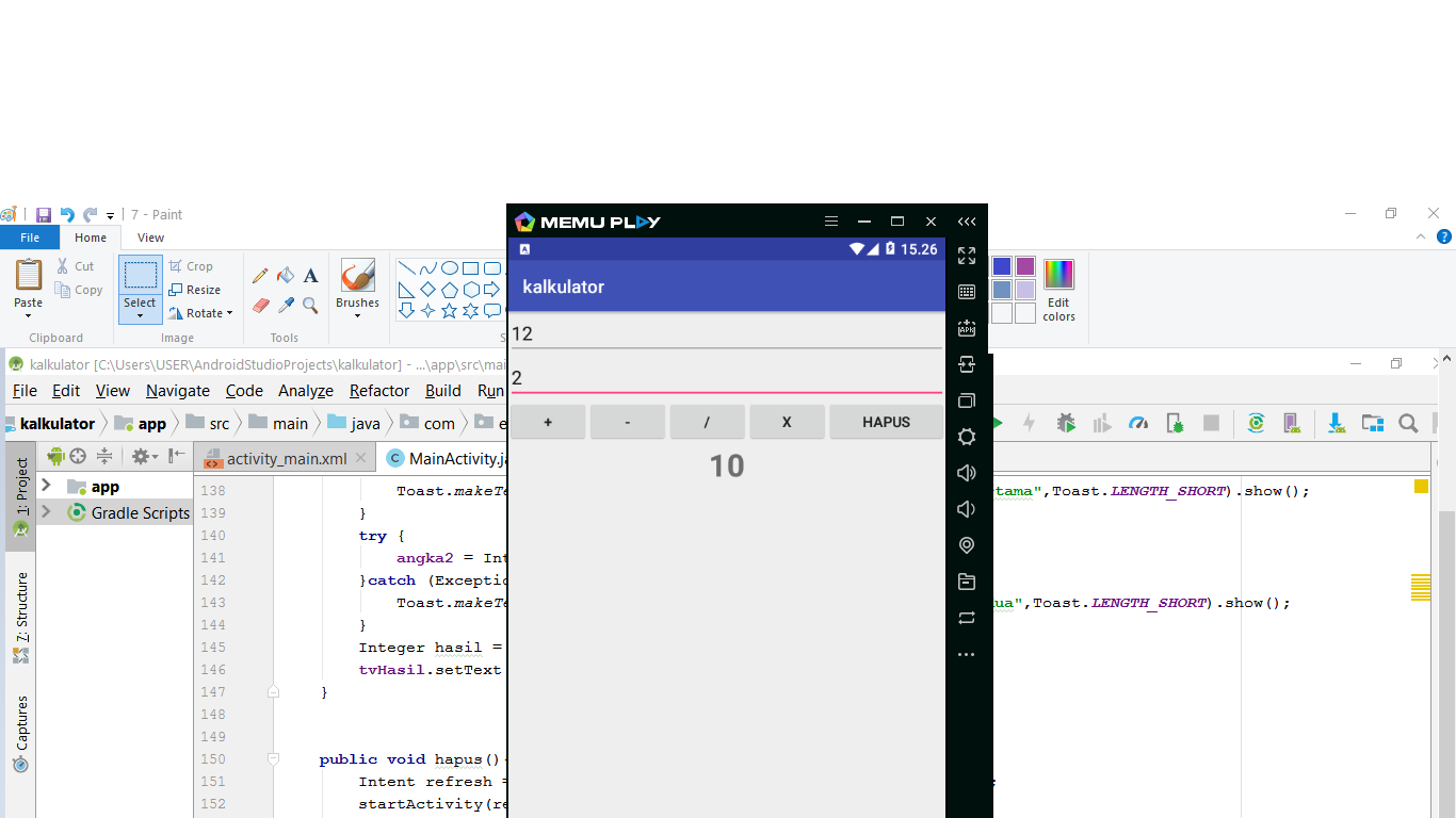 AlRifki Fajriansyah: Membuat aplikasi kalkulator sederhana dengan ...