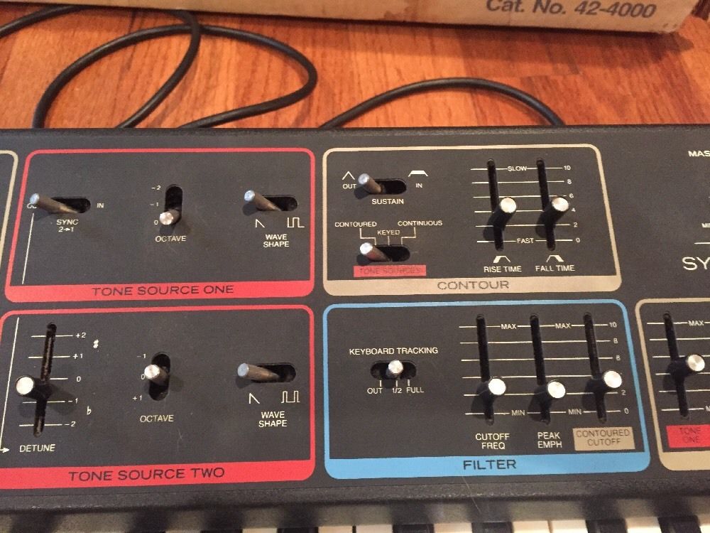 MATRIXSYNTH: Concertmate MG-1 Realistic Synthesizer by Moog Music SN 1957