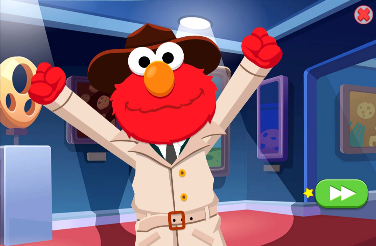 All Kids Games - The best online games for your kids: Elmo: The cookie case