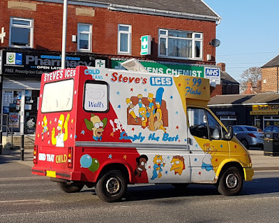 The Ham and Egger Files: The Simpsons ice cream van art