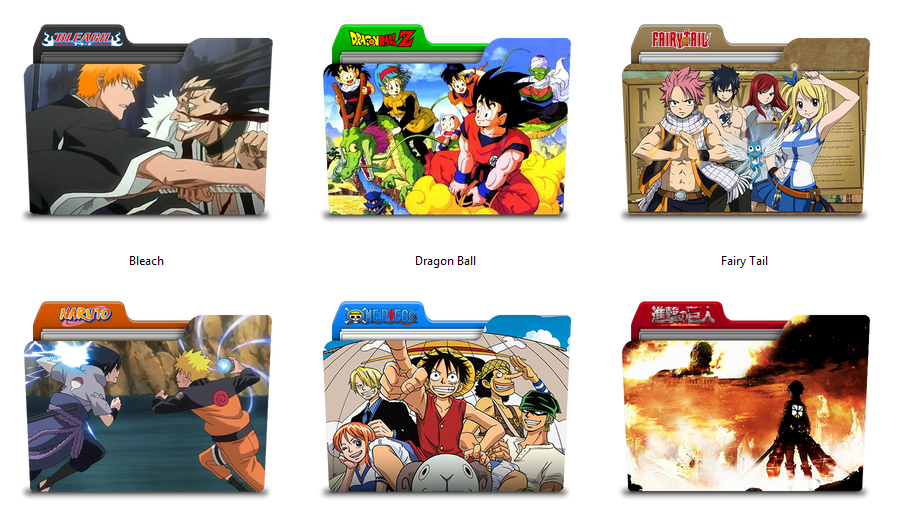 Universo Animangá: Como personalizar suas pastas de animes