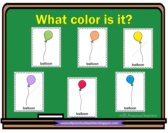 ESL/EFL Preschool Teachers: Birthday Unit Flashcards for ELL