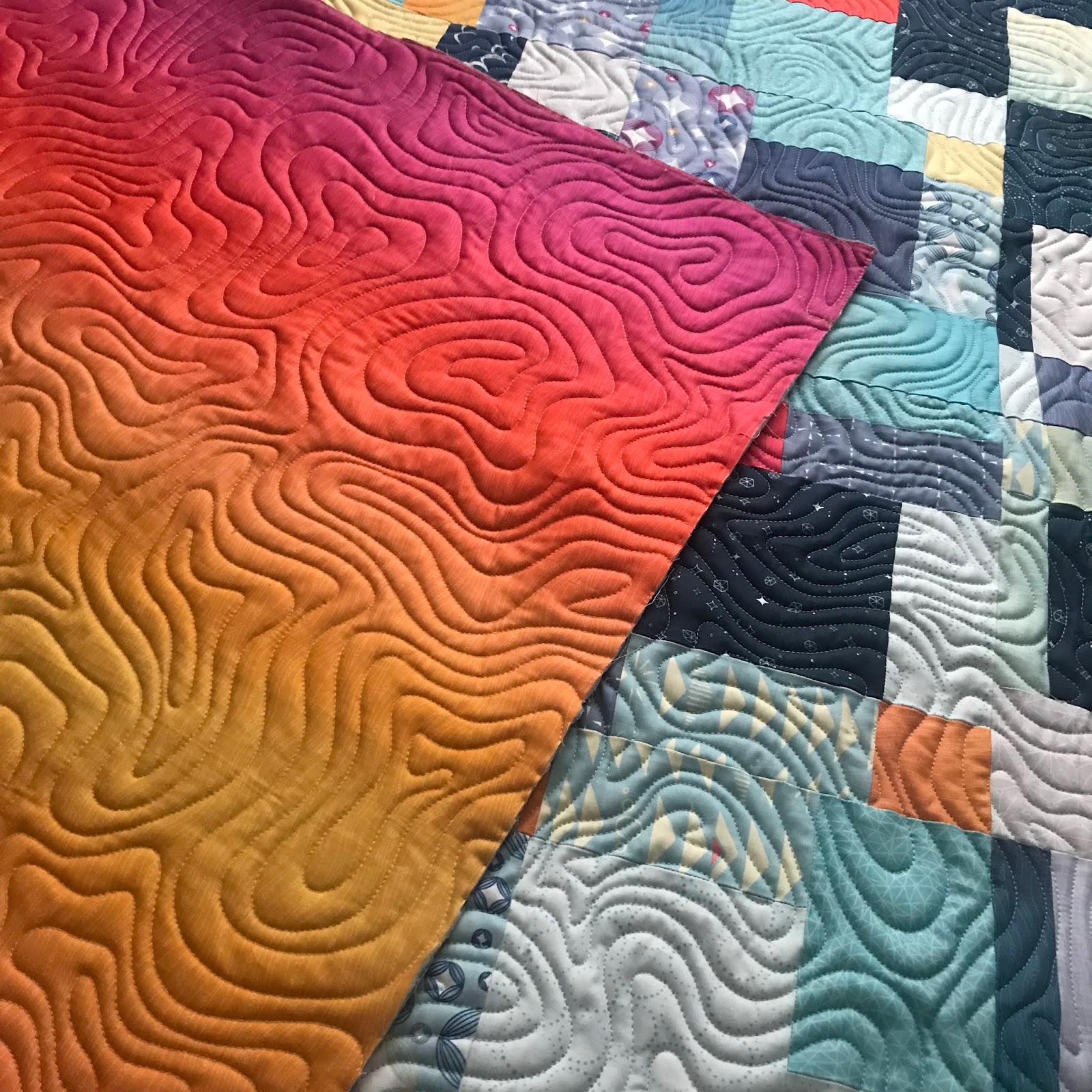 A Few Scraps: Moongate Fabric and Horizon Ombres sneak peek