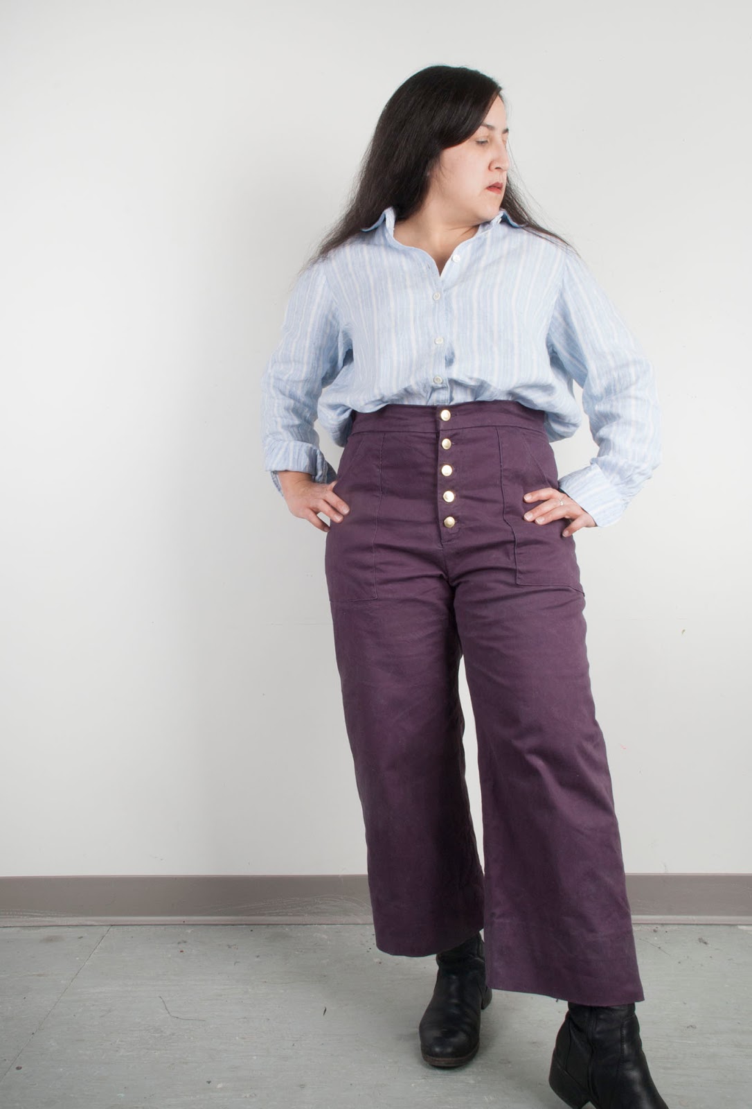 UNLIKELY: Lander pants in Stretch Twill- True Bias Patterns