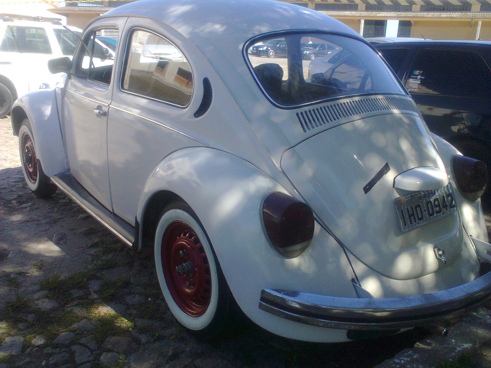 Aircooled Pelotas: Fusca branco FAFA