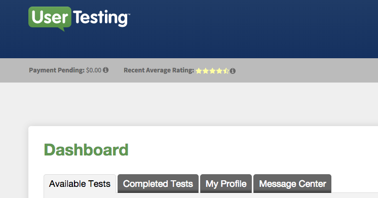 Life With Almonds: UserTesting: Getting paid to think out loud