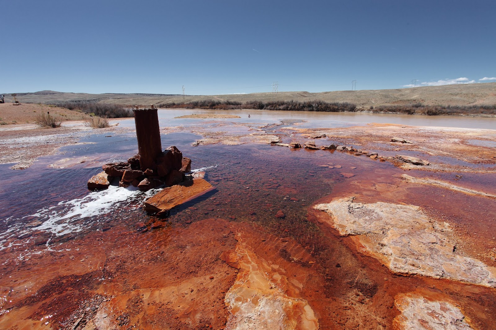 CRYSTAL COLD WATER GEYSER IN GREEN RIVER, UTAH - ADAM HAYDOCK