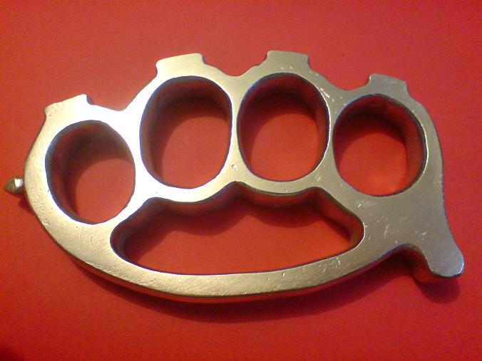 WeaponCollector's Knuckle Duster and Weapon Blog: How to make a Knuckle ...