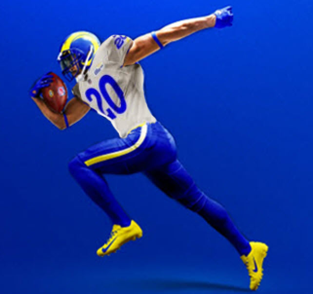 Pro Football Journal: Rams Likely To Wear Grey over Yellow (Bone over ...