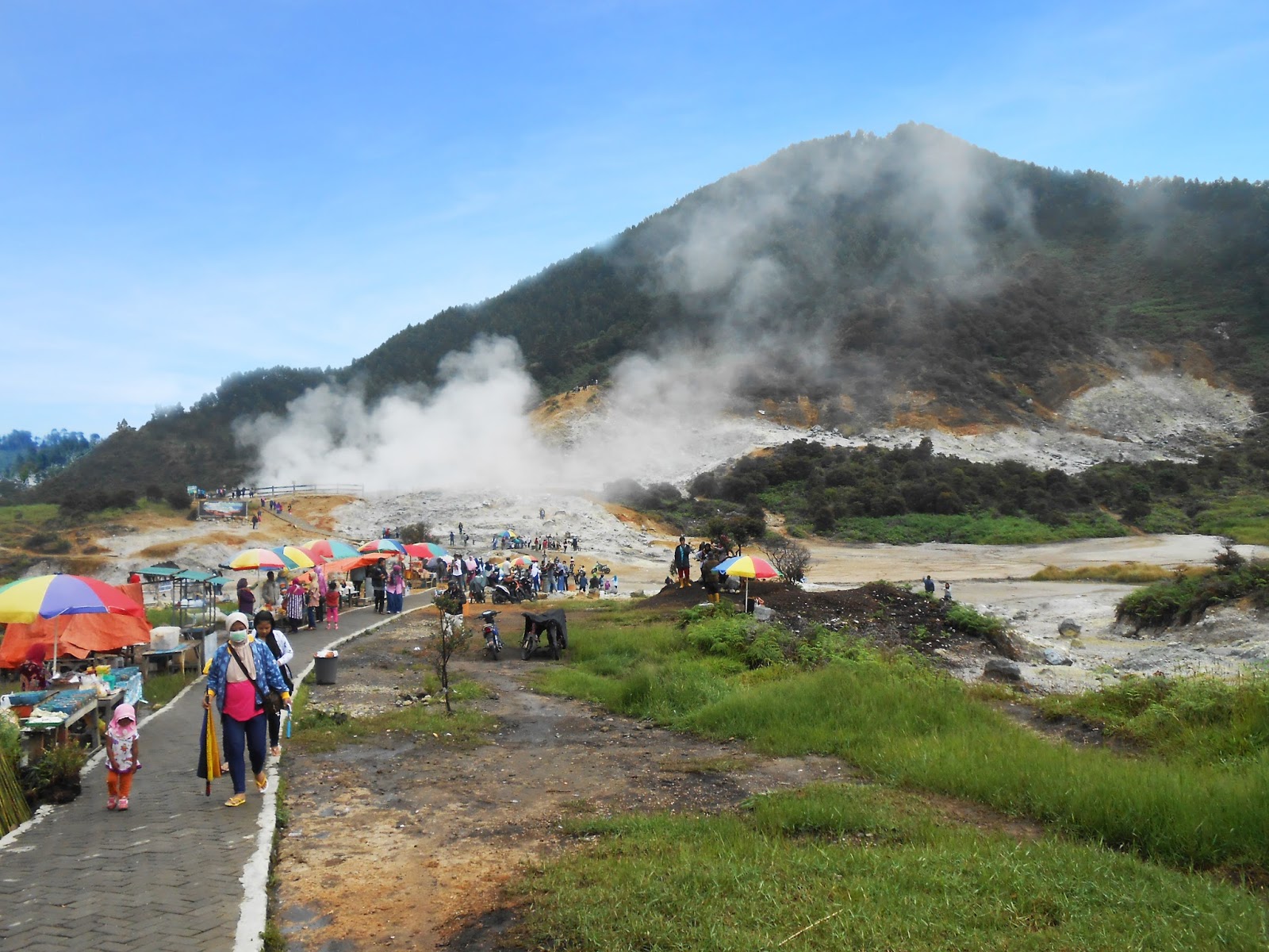 Wisata Kawah Sikidang Dieng Wonosobo - faizmaster.com