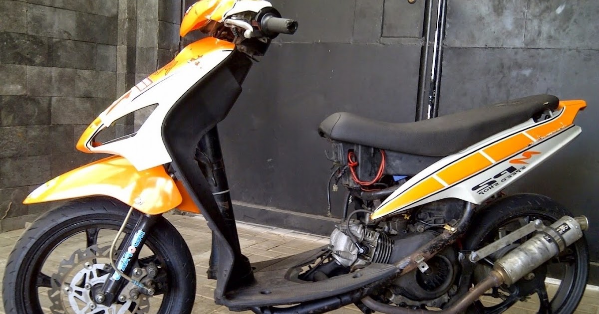 Modifikasi Mio Road Race - Kumpulan Modifikasi Motor Mobil 2019
