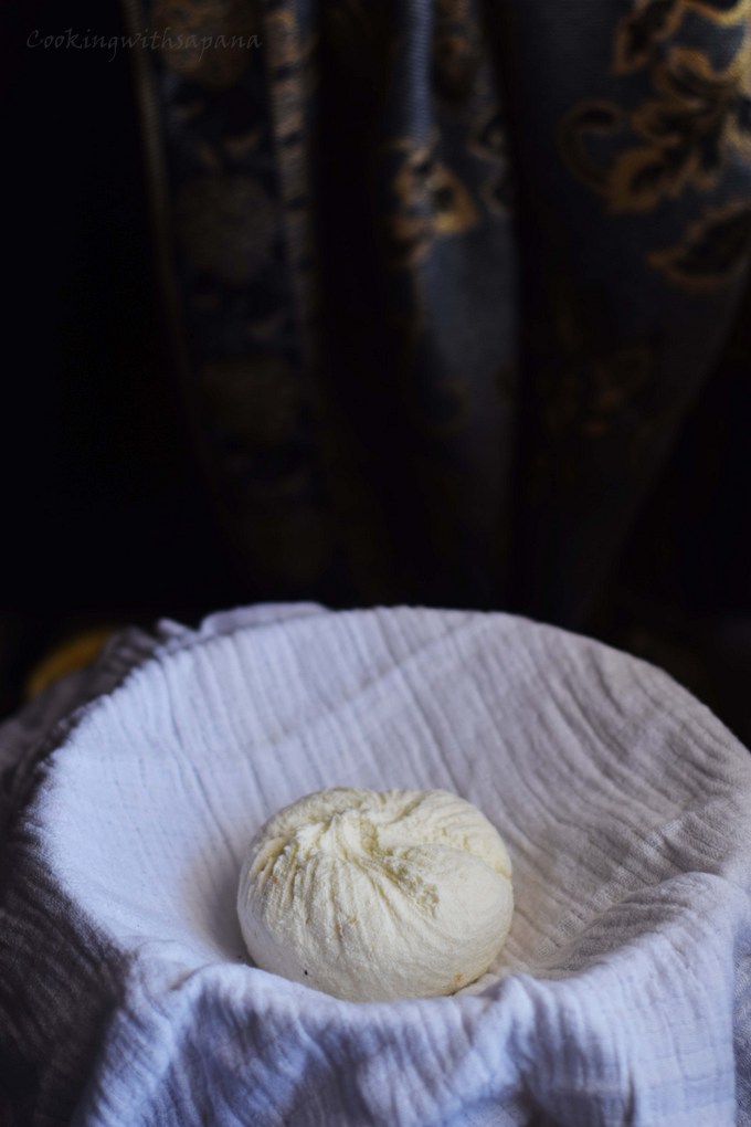 Home made Chhana/Chhena - Cooking With Sapana