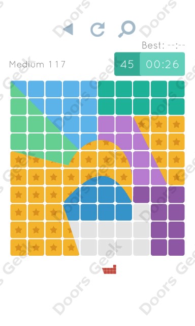Blocks & Shapes [Medium] Level 117 Solution ~ Doors Geek