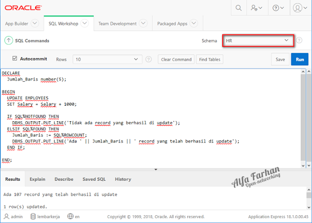 Oracle Apex 11 - Cursor di PL/SQL ~ Open Networking