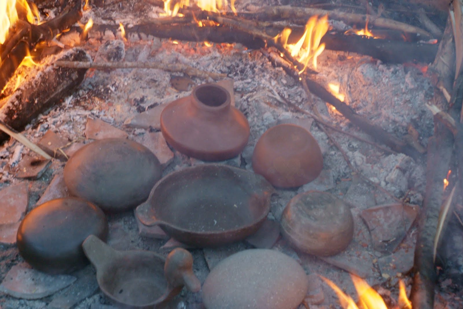 The Creative-Native Project: Firing the Choctaw Pots