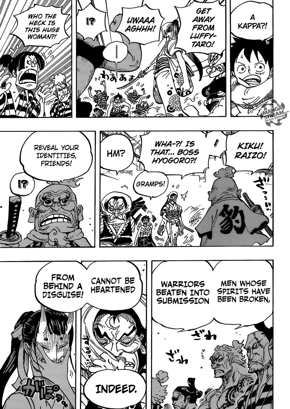 One Piece 949 Manga - The Mask Fox: One Piece 949 - Page 19