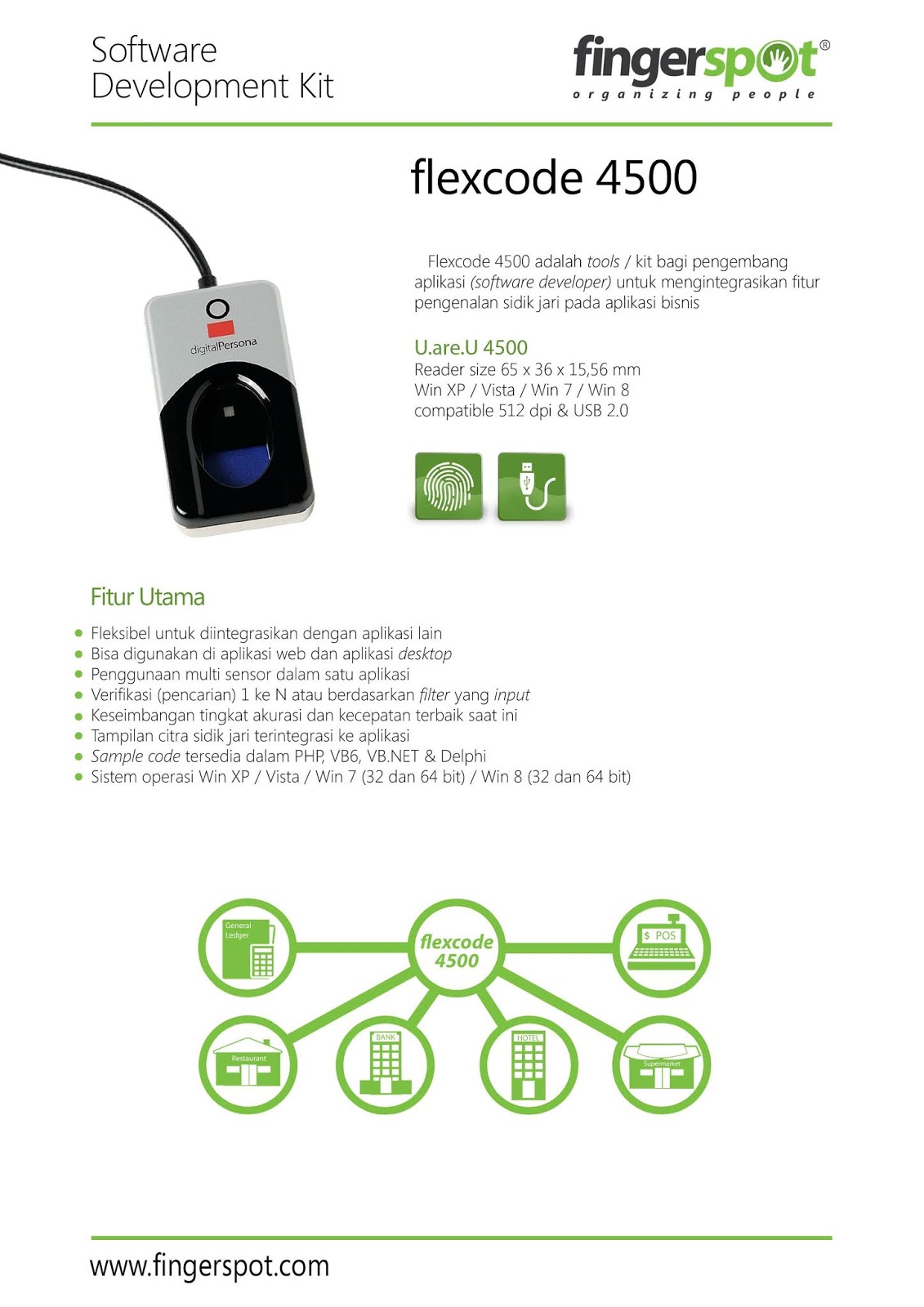 U are U Flexcode 4500 ! Sini sini Di Order! - jualalatabsensi.com