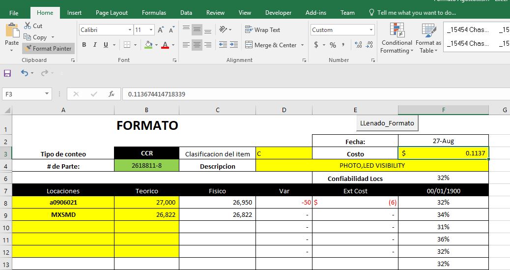 Leer Base de datos en Excel con Macros