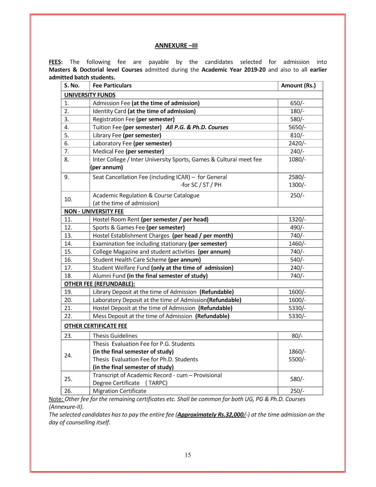ANGRAU PG PhD Admission 2019 Notification Released,Online Application Form ANGRAU PG PhD Admission 2019 Notification Released,Online Application Form