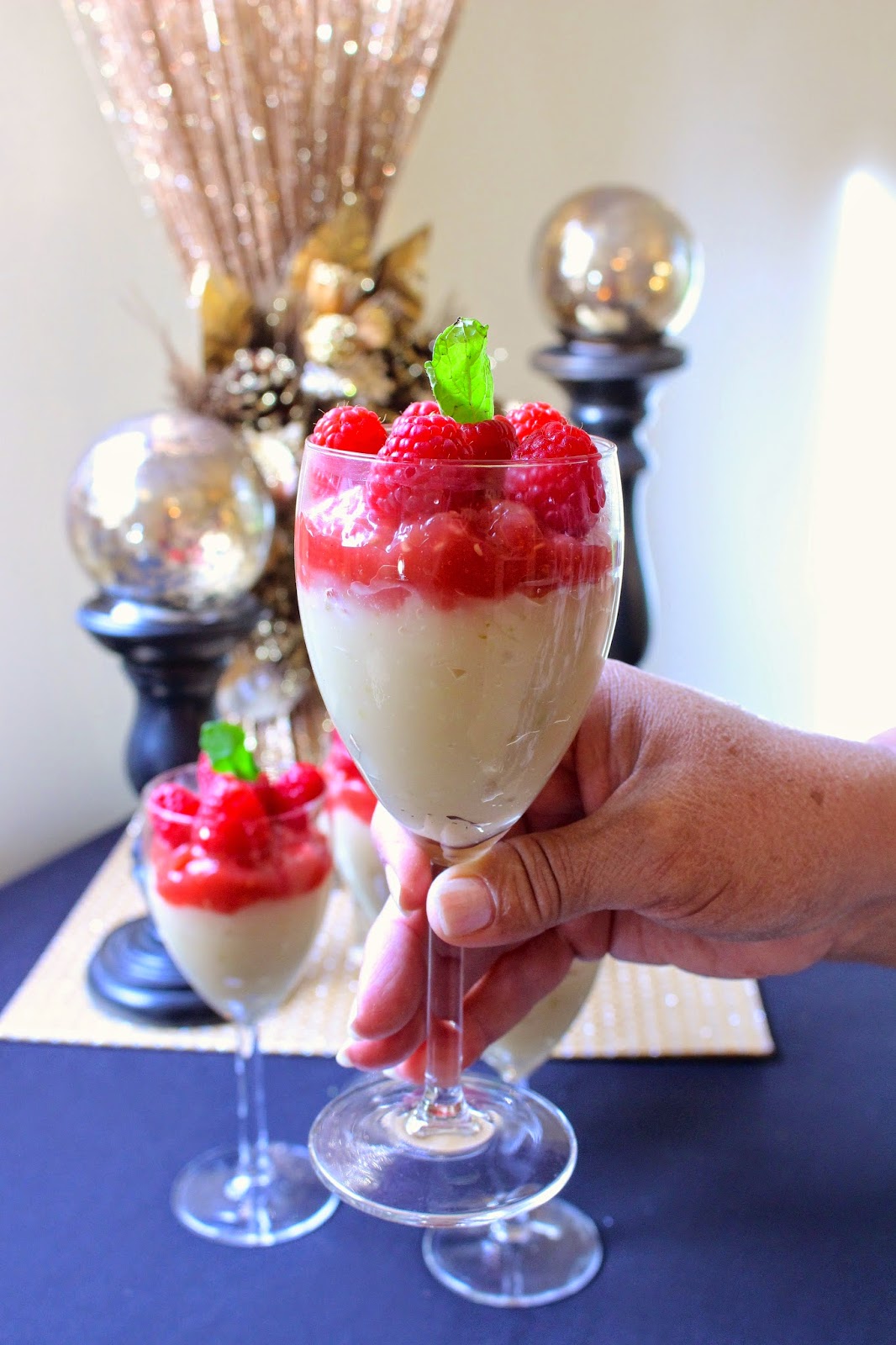 Kylee Melo, RD: Lemon Raspberry Parfait