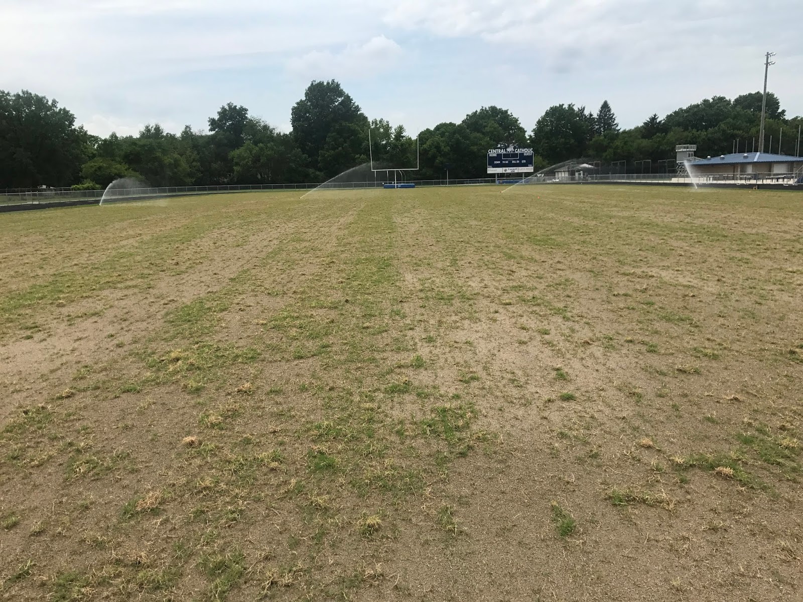 Smart Turf: Lafayette Central Catholic - Sand Channel Drainage ...