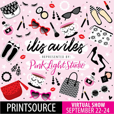 print & pattern: BLUEPRINT / PRINTSOURCE - pink light studio