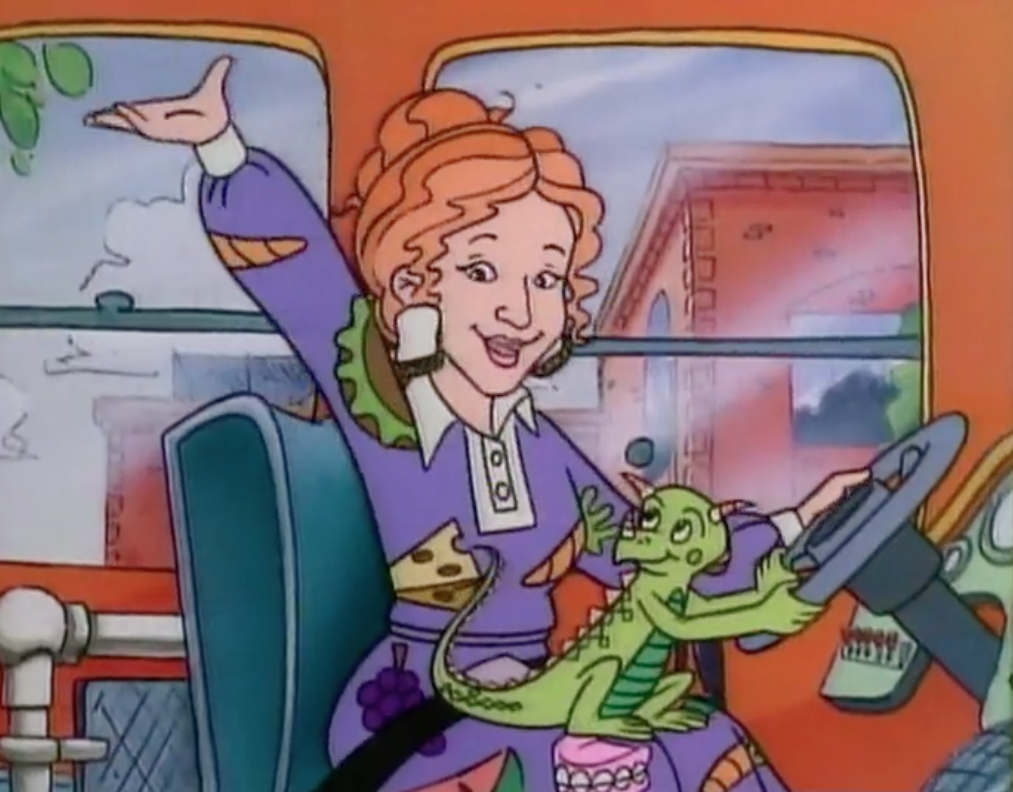 behind the leopard glasses: former Ms. Frizzle