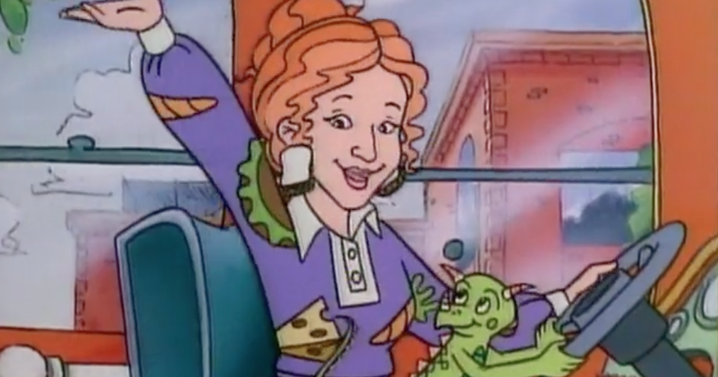behind the leopard glasses: former Ms. Frizzle