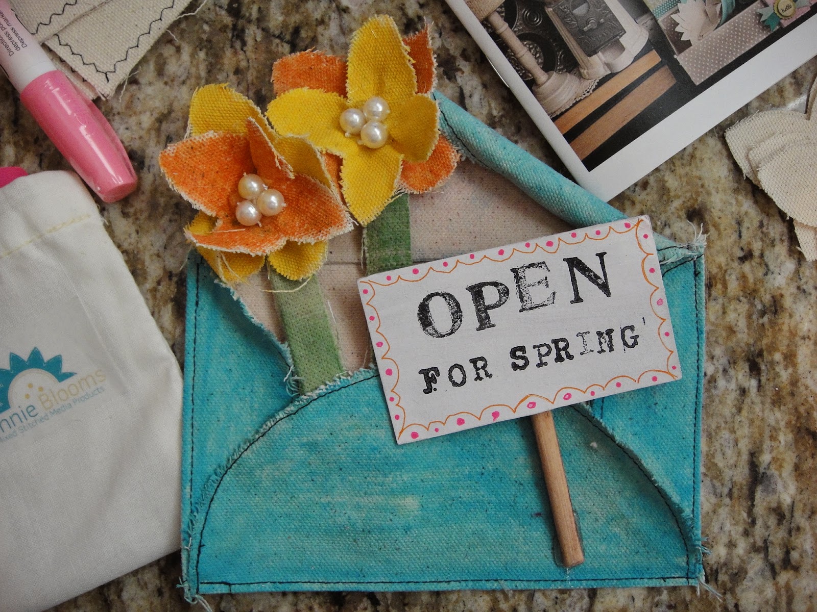 Linnie Blooms Design Team Blog: Open for Spring - Challenge