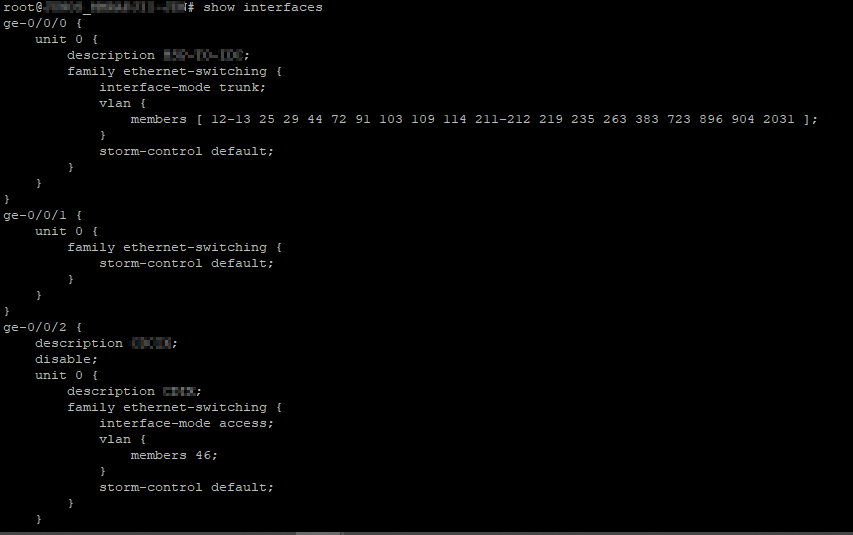 Perintah Dasar Konfigurasi Juniper / Junos