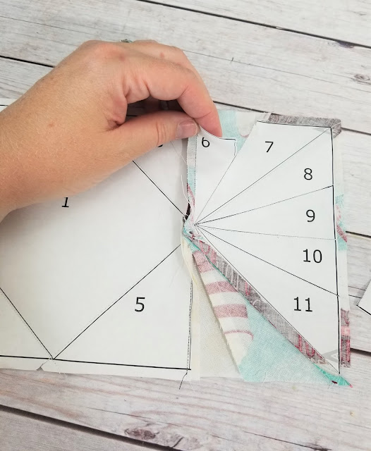 How to Paper Piece + Free Mug Rug Sewing Patterns | Sew Simple Home