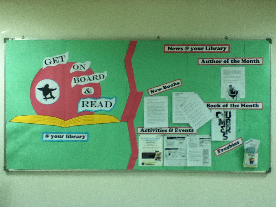 School Librarian in Action: Library Bulletin Board Display