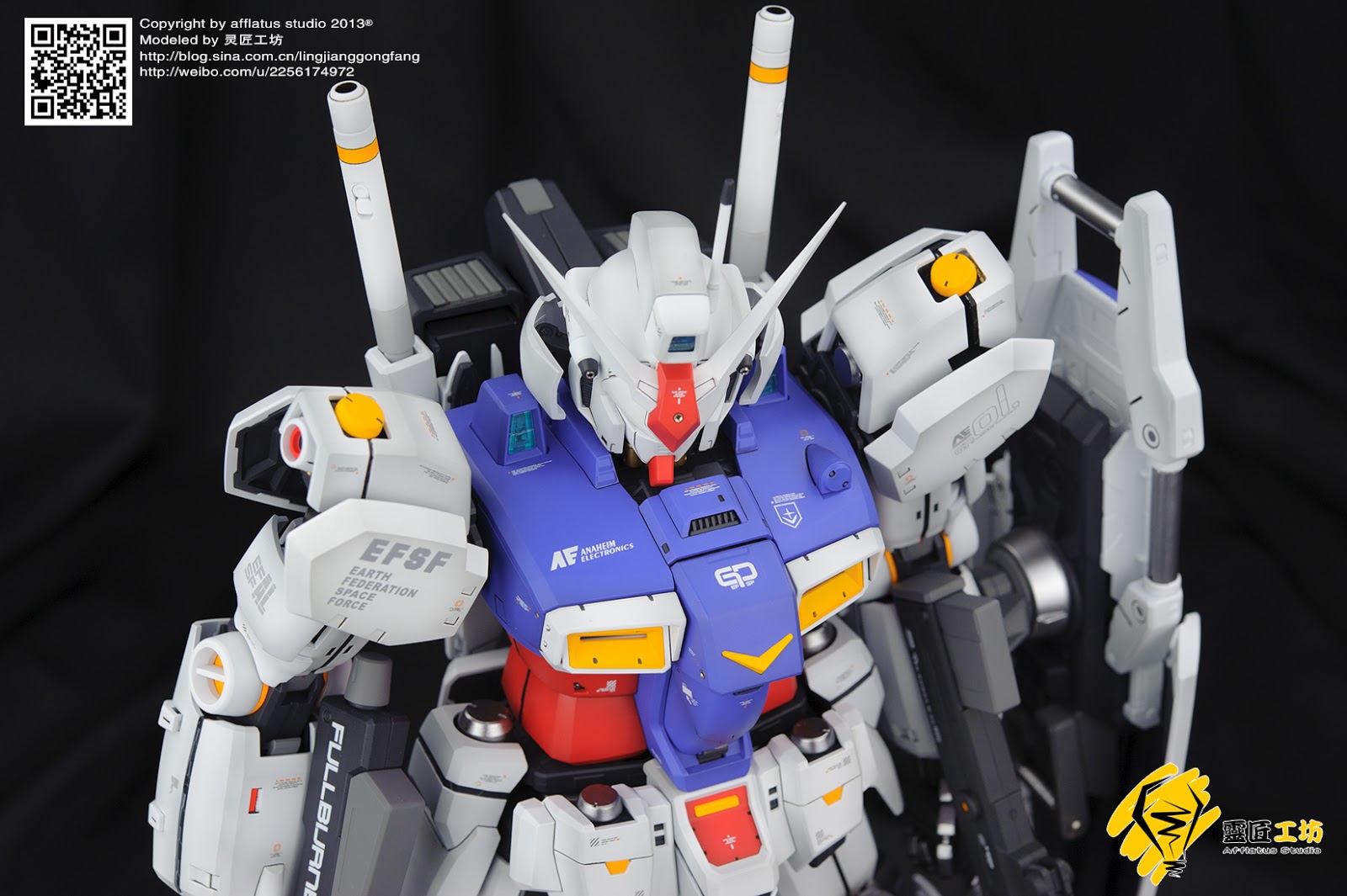 GUNDAM GUY: PG 1/60 Gundam GP01/Fb - Customized Build