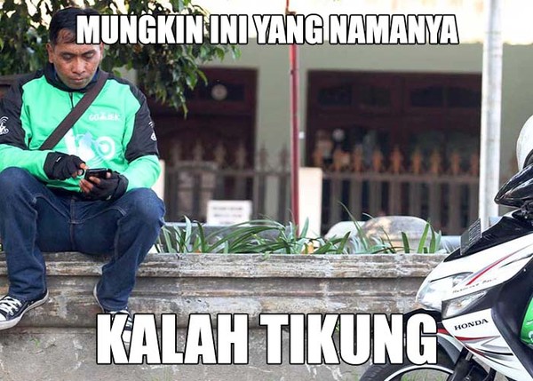 30 Meme Lucu Gojek Yang Bisa Membuat Senyum - Meme Kocak Bikin Ngakak