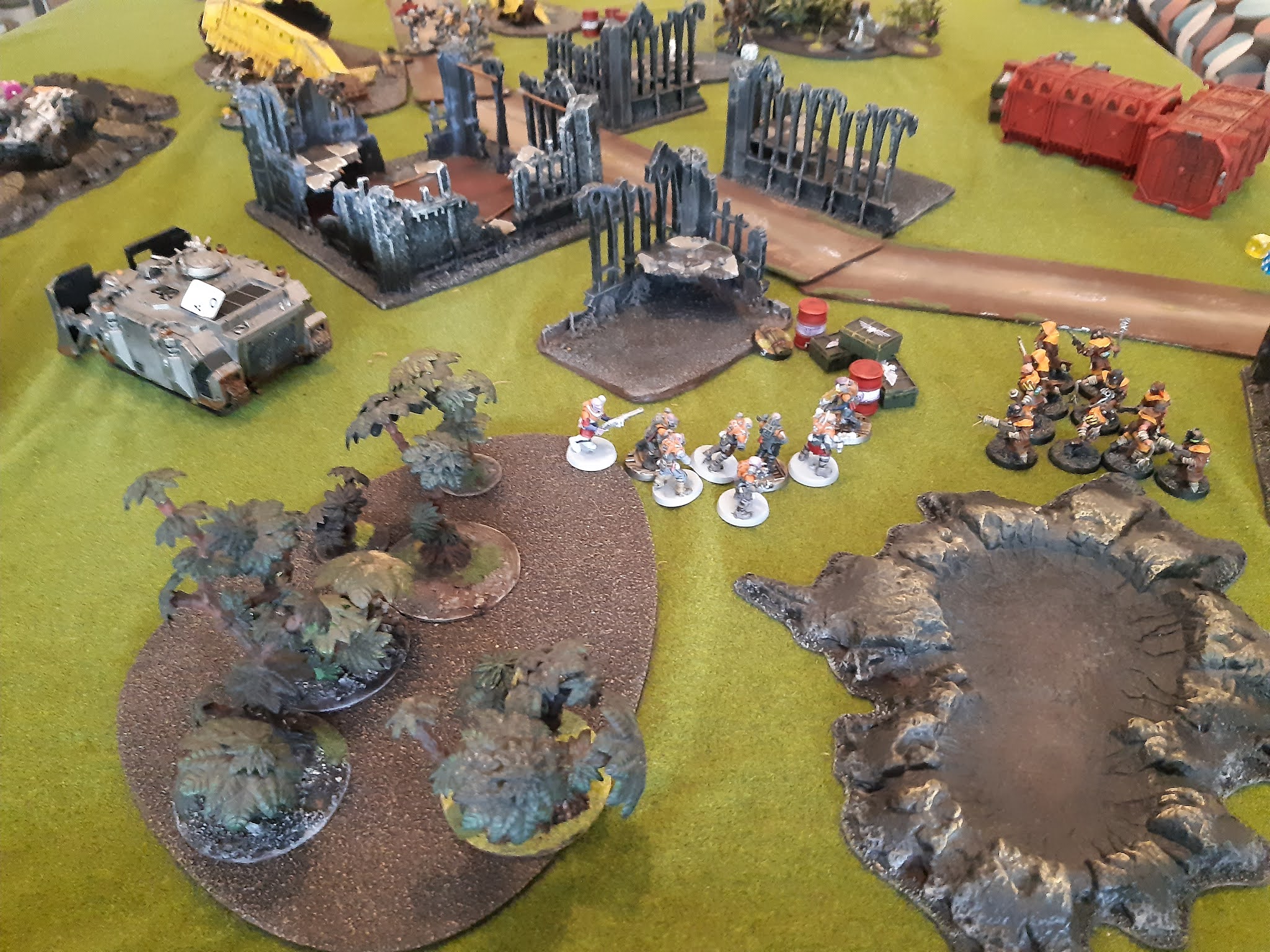 Hold the ground: Warhammer 40K (9th ed) - Forward Push - Incursion