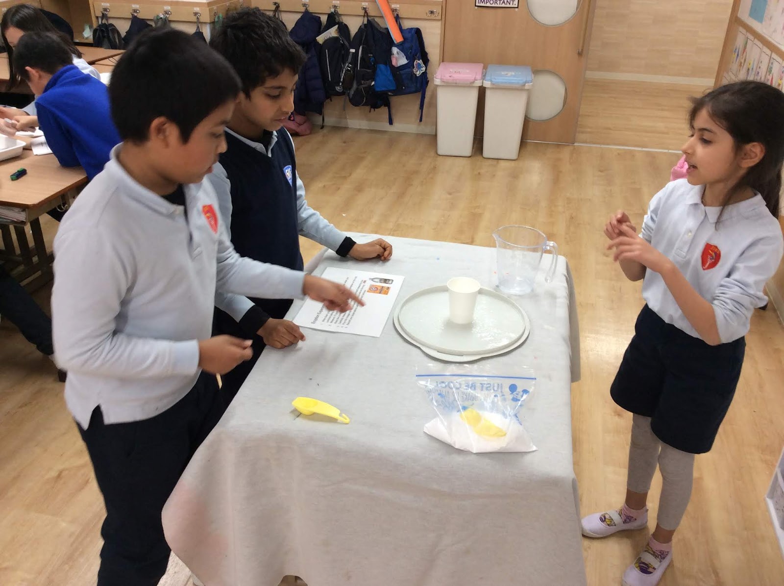 SIS Blog: Grade 3 Japanese Culture Day and Science Experiments