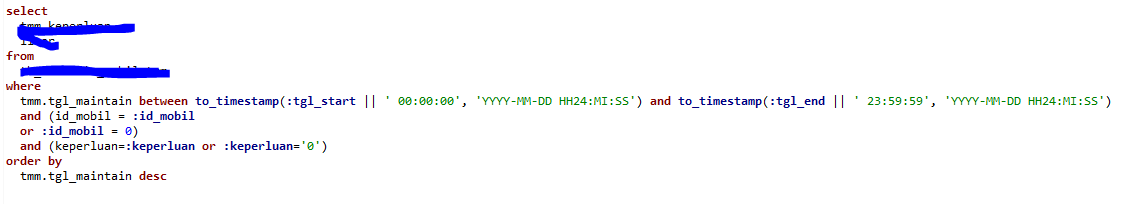 Fungsi sql between untuk tipe timestamp di postgreSQL - Koding Bagus