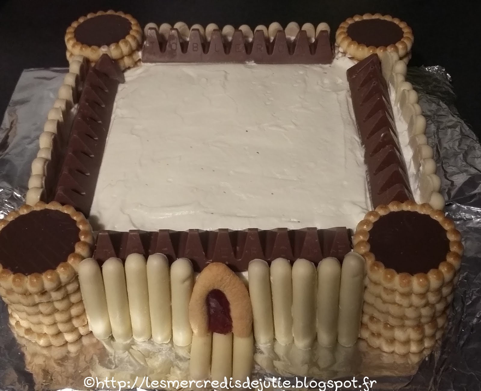 Les Mercredis de Julie: Gâteau château de Princesse