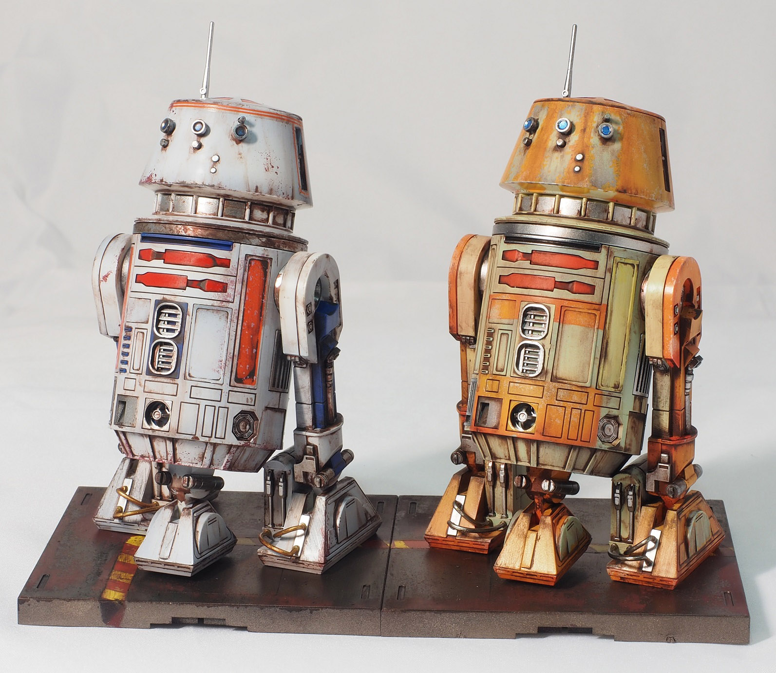 Chrizchui: Bandai Star Wars 1/12 astromech droid R5-D4 & U9-C4